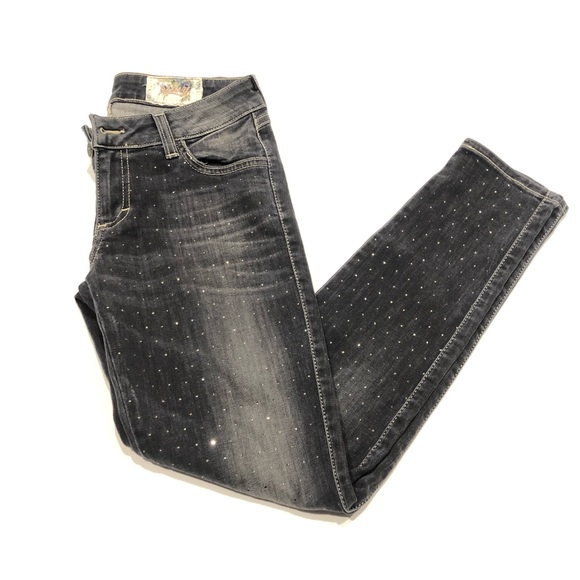 Siwy | Jeans | Siwy Hannah Gray Sparkling Skinny Jeans 26 | Poshmark